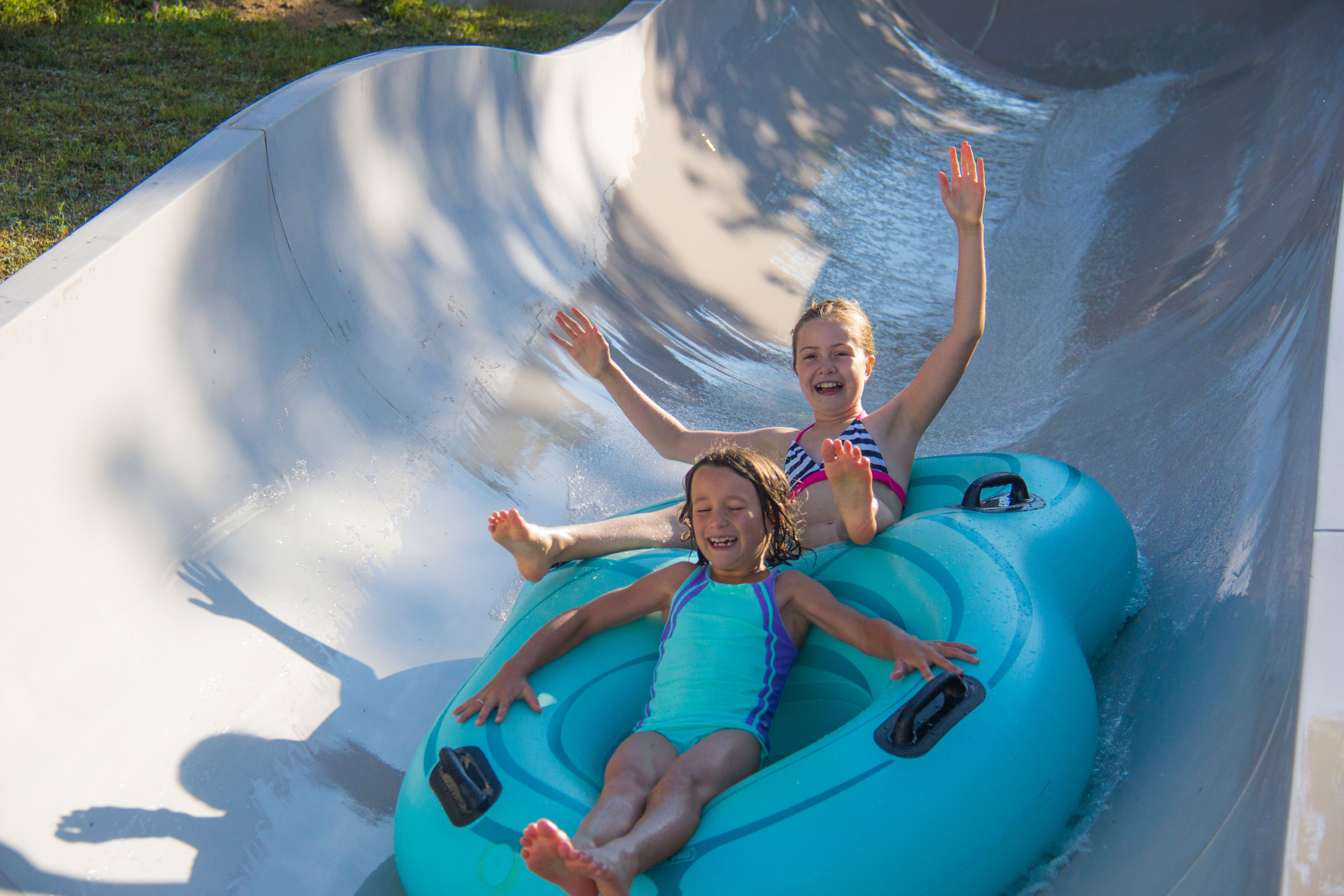 Glissades d'eau - Notre attraction aquatique Spirales | Valcartier